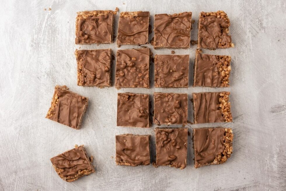 Chocolate Crunch Slice | Changing Habits