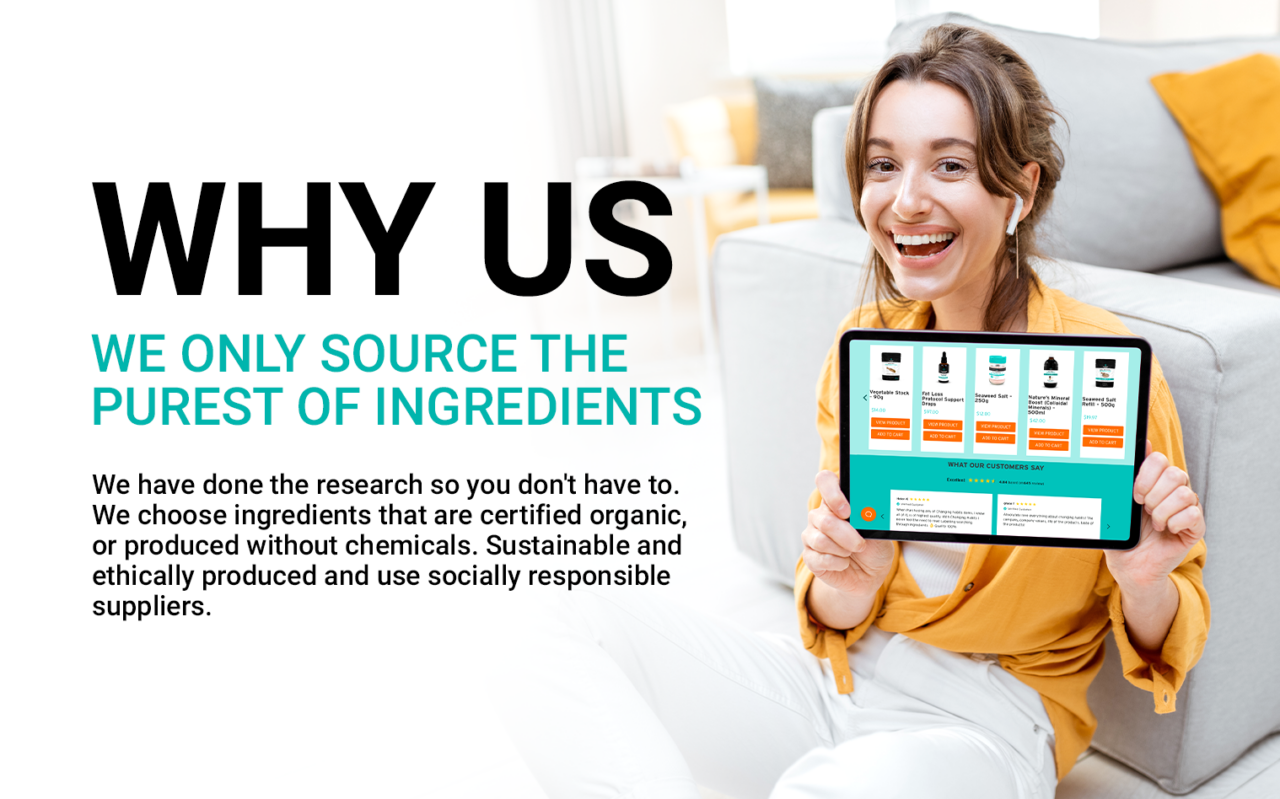 Why buy from us? | Changing Habits