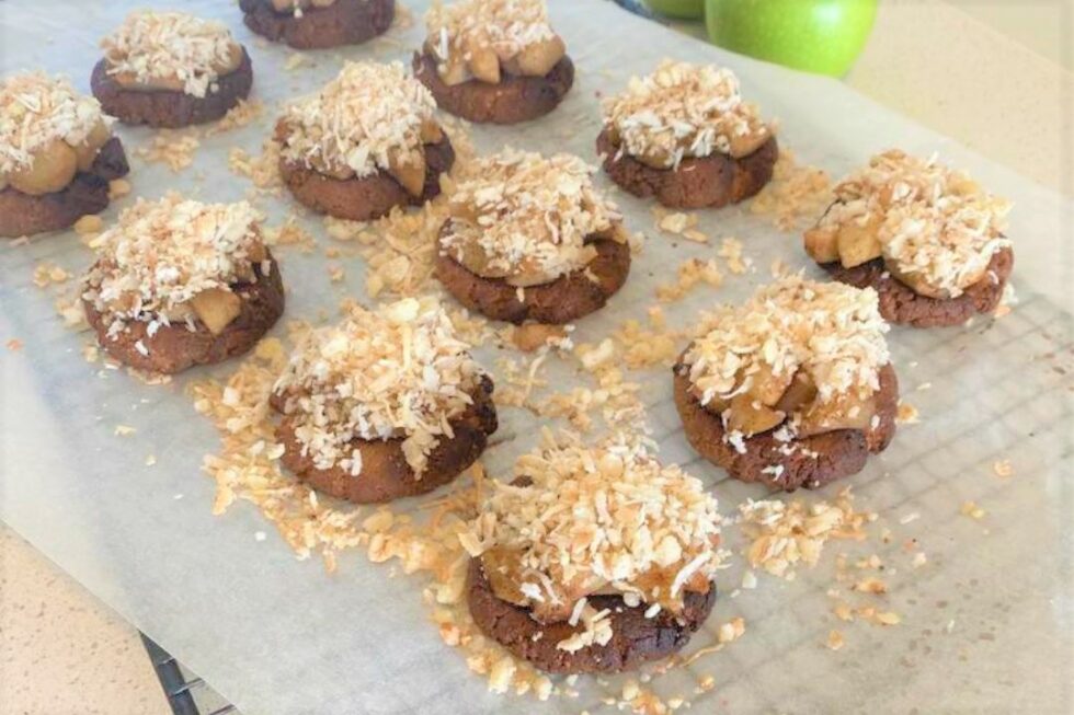 Apple Crumble Biscuits | Changing Habits