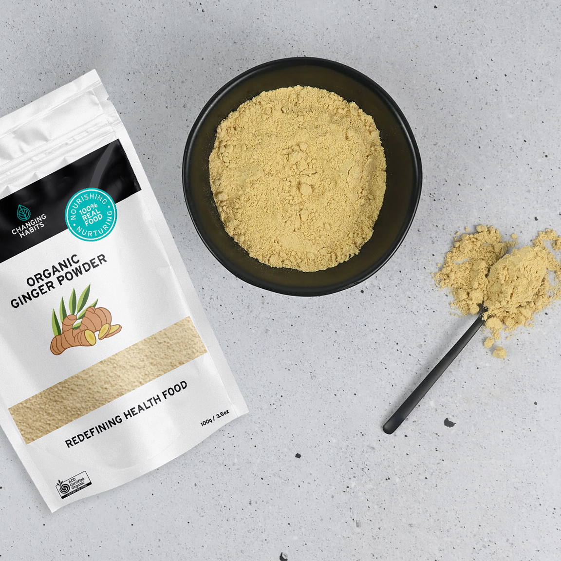 Ginger Powder - 100g | Changing Habits